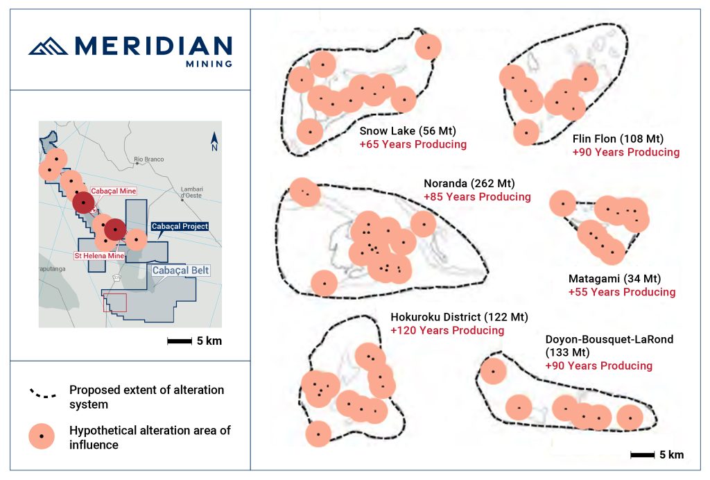 Cabaçal VMS Belt - Meridian Mining UK S